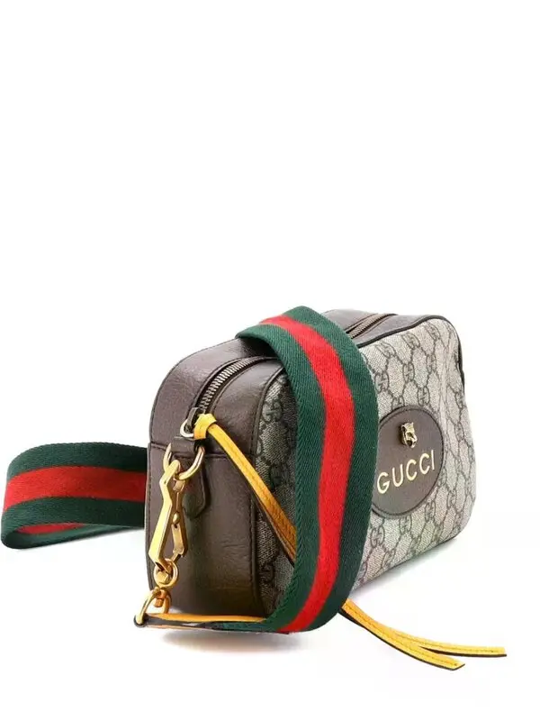 Gucci Neo Vintage Camera Messenger Bag Gg Coated Canvas - Brown