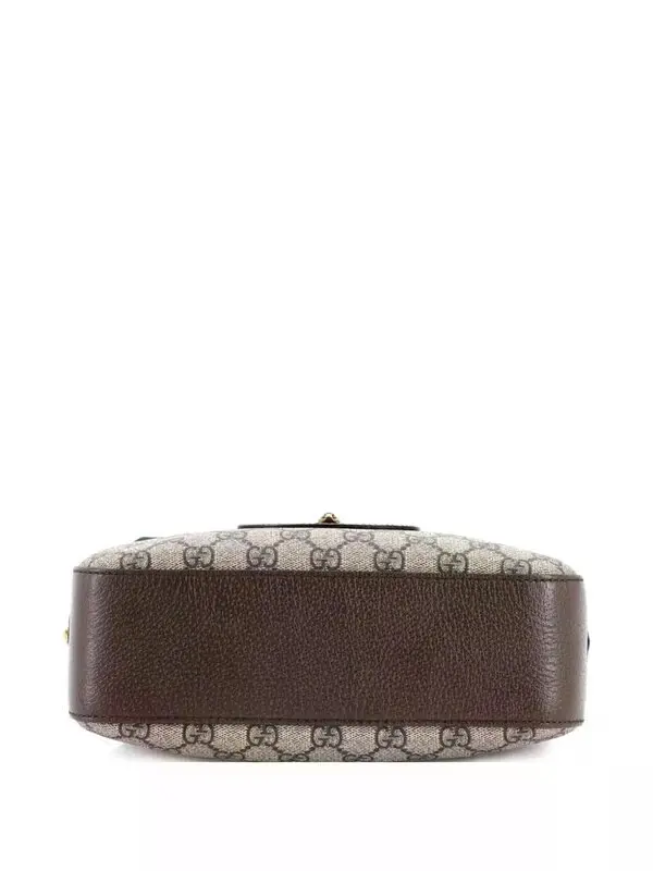 Gucci Neo Vintage Camera Messenger Bag Gg Coated Canvas - Brown