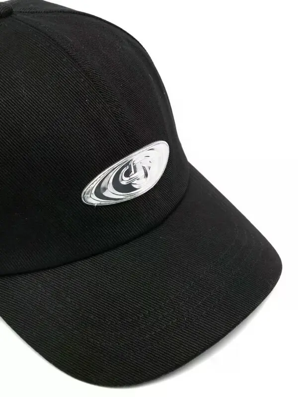 Casablanca Warped-logo Baseball Cap
