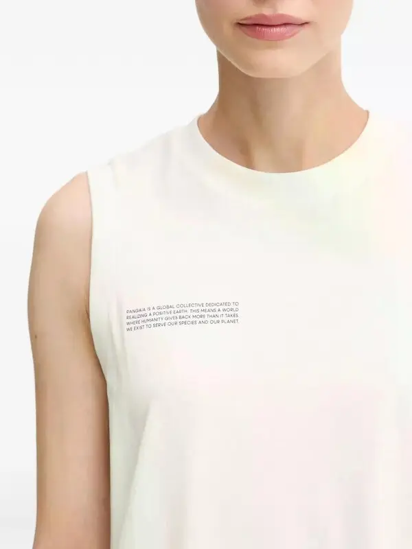 PANGAIA Lettering-print Mini Dress