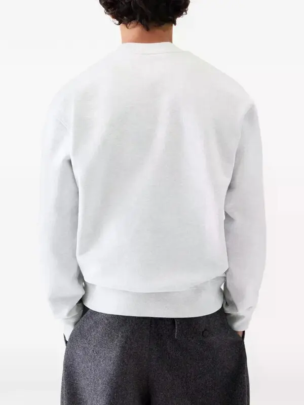 Jacquemus Crew-neck Logo-patch Sweatshirt