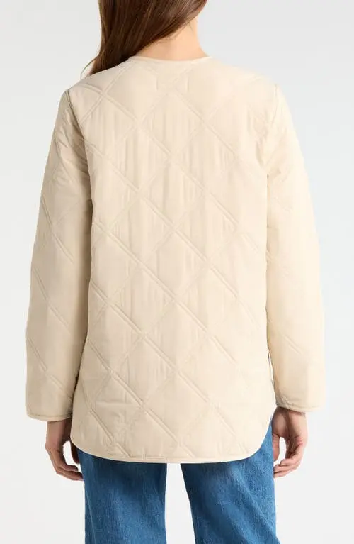 Caslon Quilted Patch Pocket Jacket