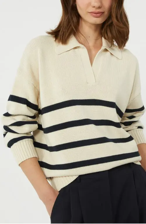 Max Mara Panfilo Striped Polo Sweater