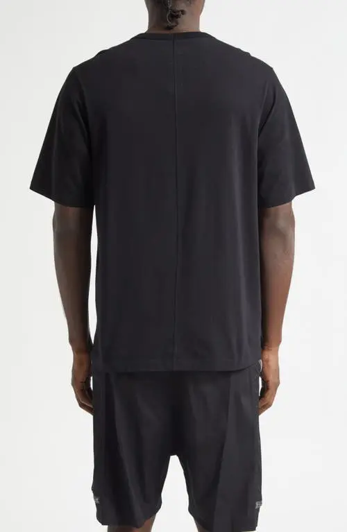 Rick Owens Brad Cotton T-shirt - Black
