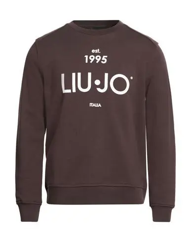 LIU •JO MAN Fleece Sweatshirt - Brown