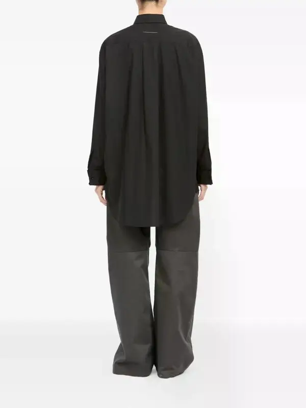 MAISON MARGIELA Graphic Print Long Sleeve Shirt