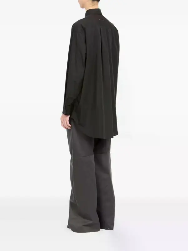 MAISON MARGIELA Graphic Print Long Sleeve Shirt