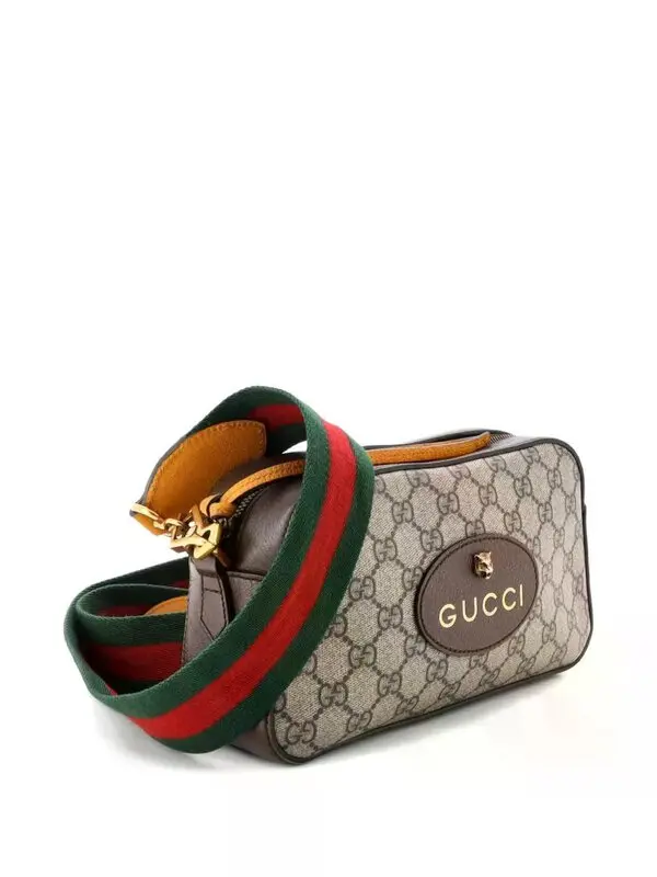 Gucci Neo Vintage Camera Messenger Bag Gg Coated Canvas - Brown