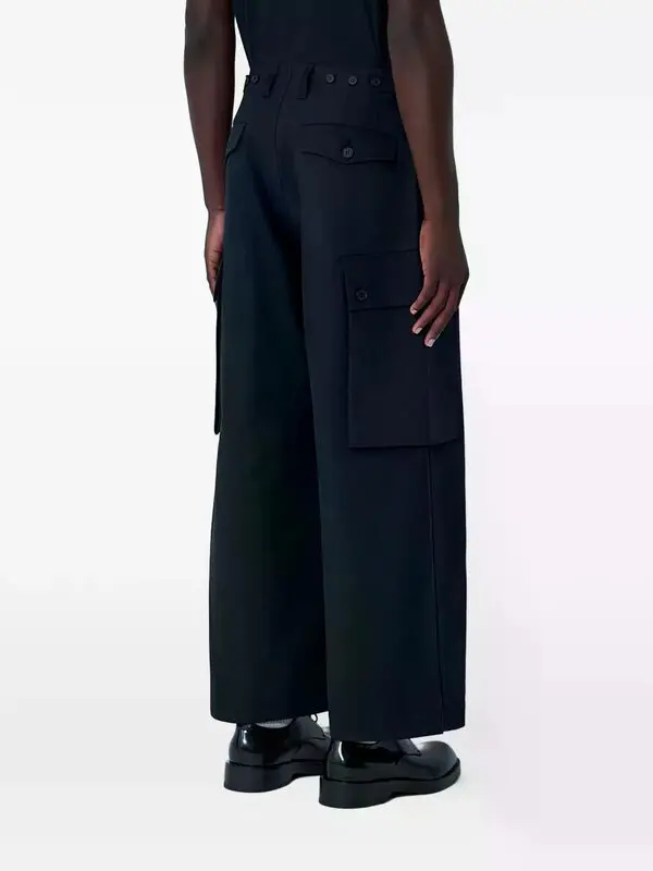 Comme Des Garçons Wide-leg Cargo Trousers
