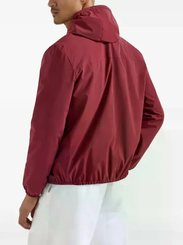 Brunello Cucinelli Hooded Jacket - Red