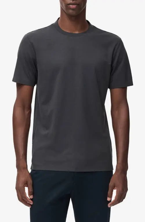 Mango Coolmax® Slim Fit T-shirt - Dark Green Grey