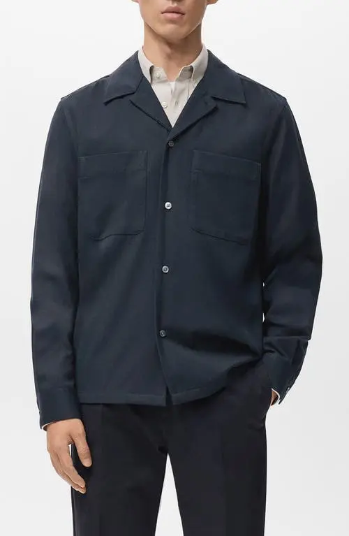 Mango Regular Fit Overshirt