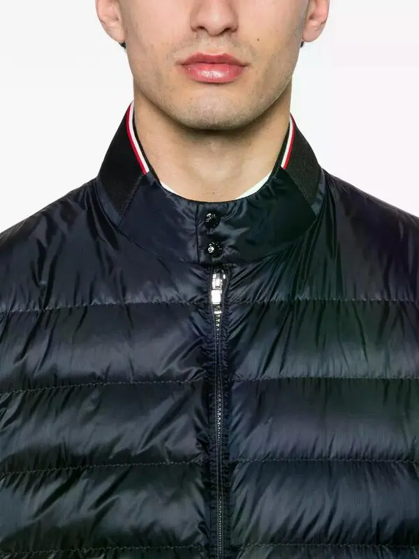Moncler Rigel Logo-patch Jacket - Blue