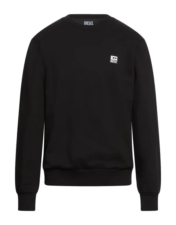 DIESEL Cotton-blend Sweatshirt - Black