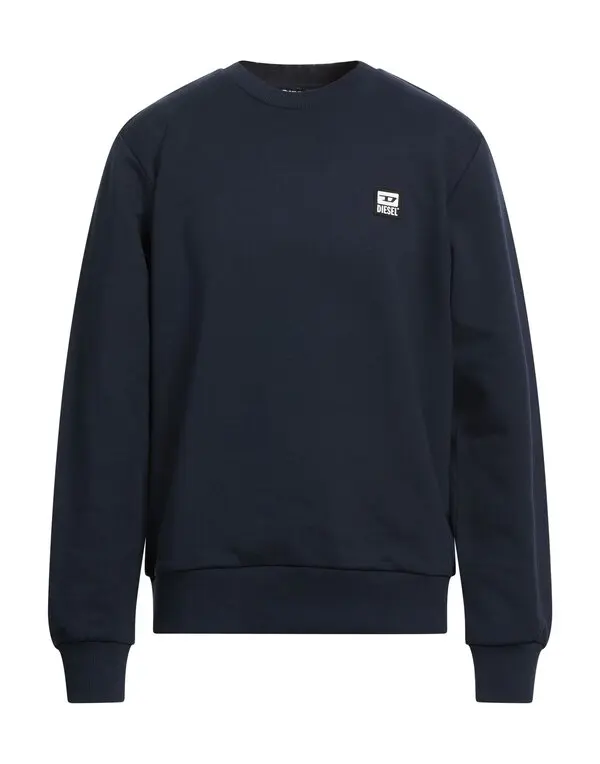 DIESEL® Sweatshirt With Crewneck And Logo - Blue