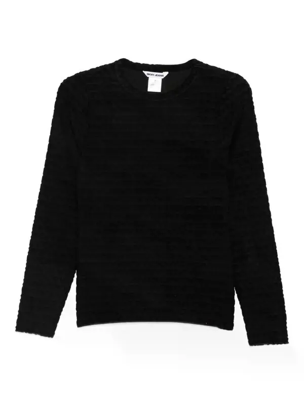 Dkny Logo-jacquard T-shirt