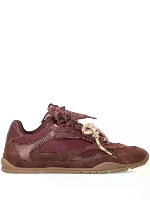 Pinko Panelled Sneakers - Red