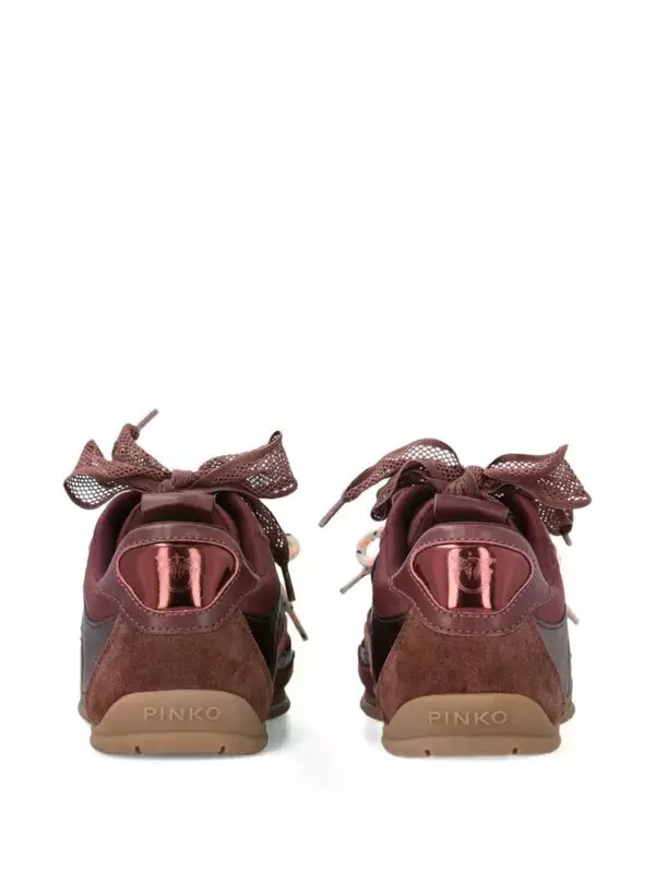 Pinko Panelled Sneakers - Red