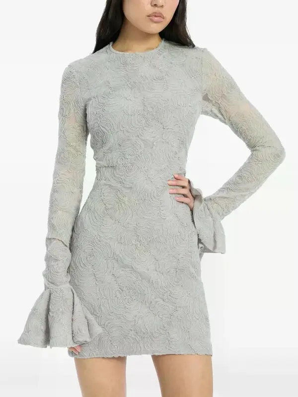 ROTATE BY BIRGER CHRISTENSEN Mini Dress With Floral Print