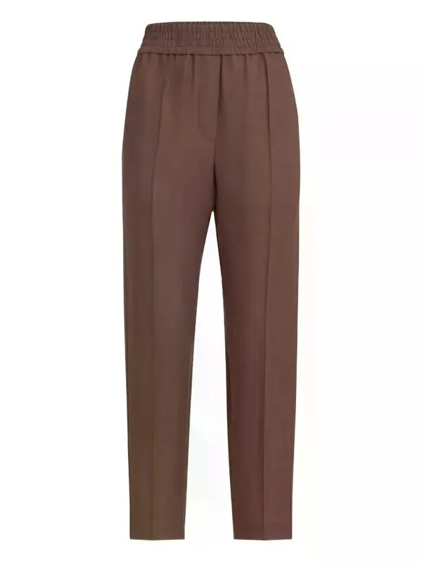 Brunello Cucinelli Fluid Baggy Trousers - Brown