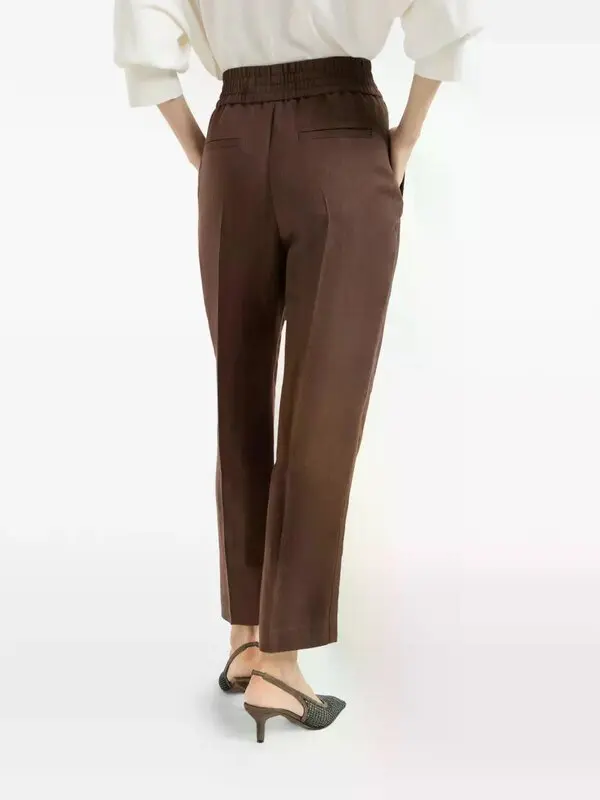 Brunello Cucinelli Fluid Baggy Trousers - Brown