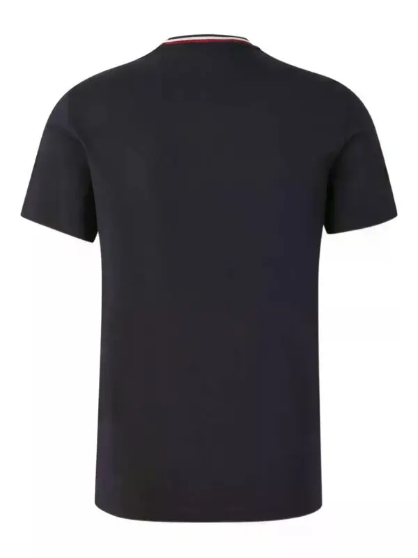 Moncler Embroidered Ribbed T-shirt