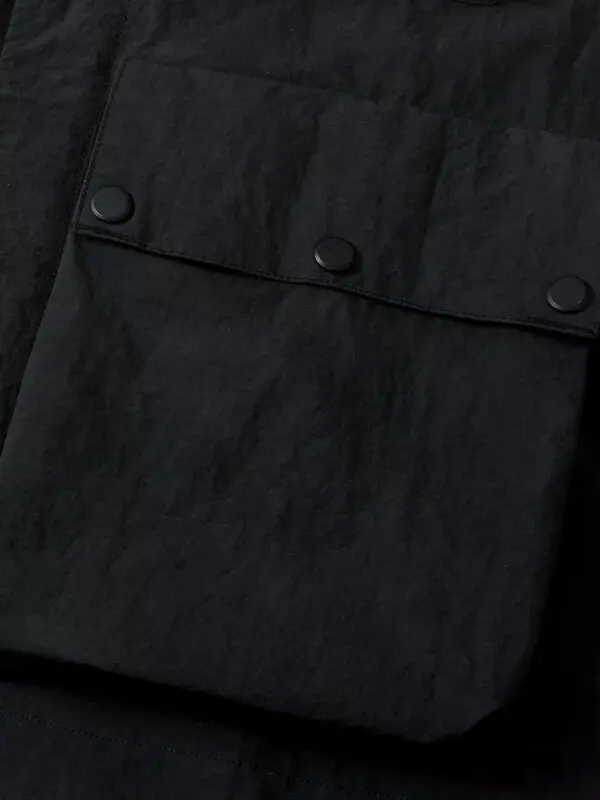 SPOONYARD V-neck Jacket With Pockets - Black