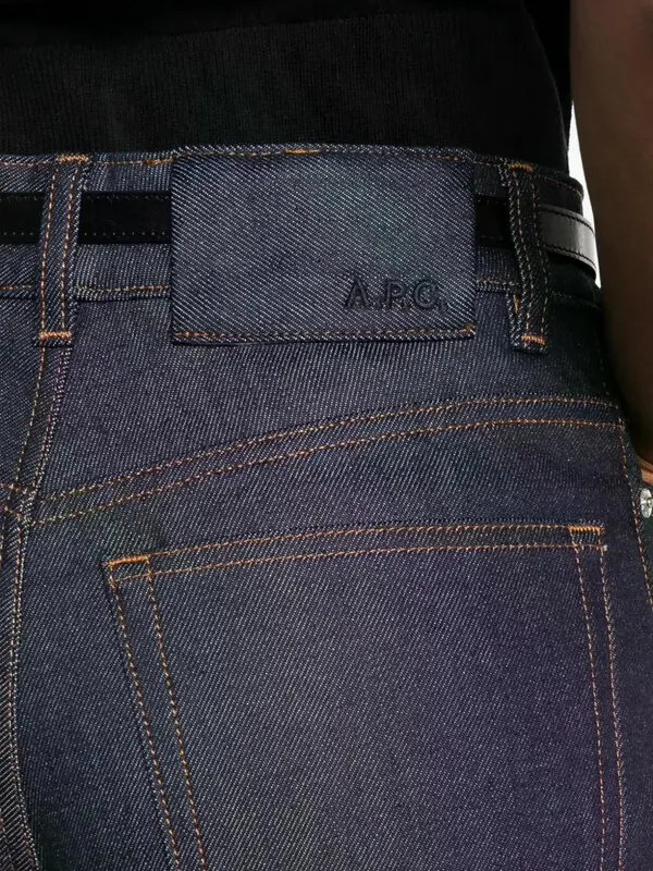 A.p.c. Logo-embroidered Jeans