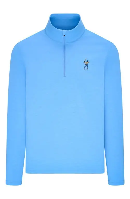 EASTSIDE GOLF Signature Quarter Zip Top - Provence Blue