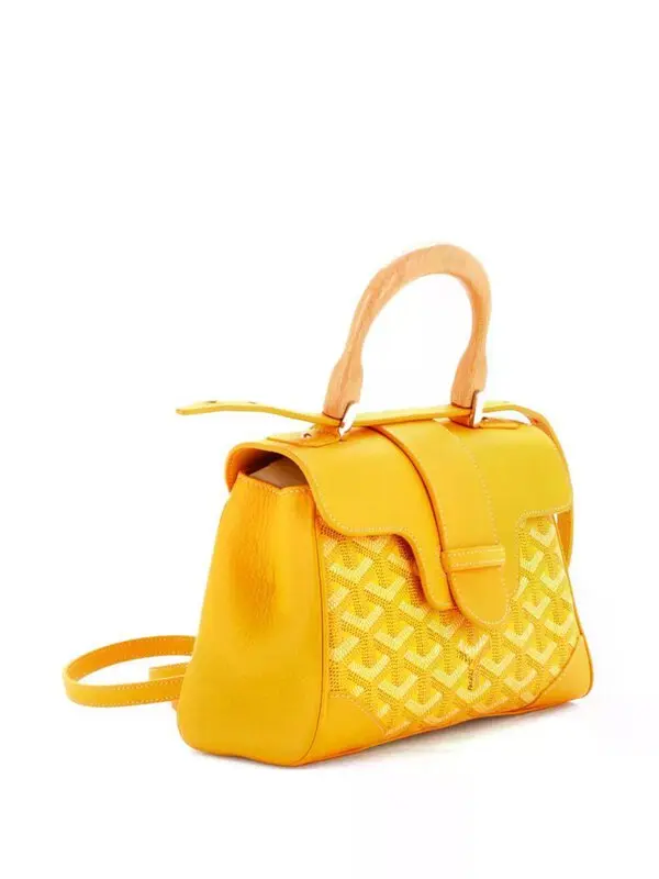 Goyard Saigon Top Handle Mini Shoulder Bag - Orange