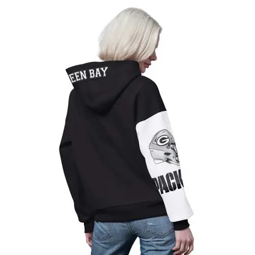 STARTER Green Bay Packers 4th Down Full-zip Hoodie