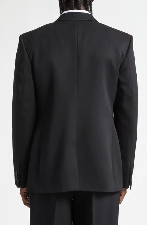 Givenchy Raw Edge Lapel Wool Sport Coat