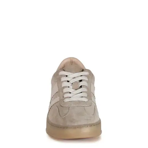 DIBA TRUE Jon Qwill Lace-up Suede Sneaker - Taupe/bone