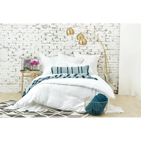 CAROL & FRANK Graham Quilt - White
