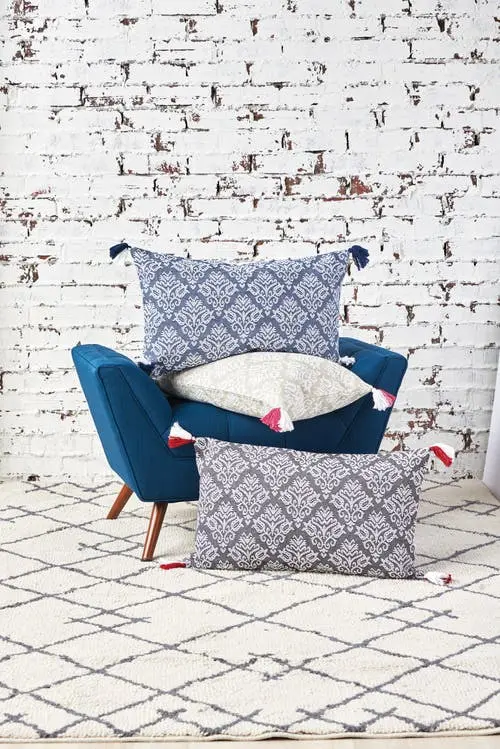 C&F HOME Lottie Pillow - Blue
