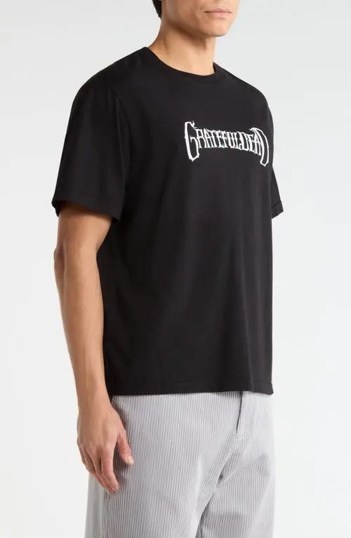 MALBON Grateful Dead Bermuda Tee - Black
