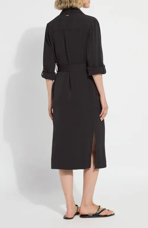 Lyssé Ellison Convertible Trench Dress