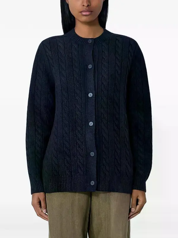 THE ROW Cable-knit Cardigan