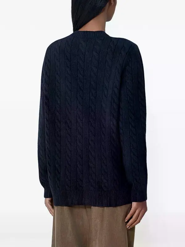 THE ROW Cable-knit Cardigan