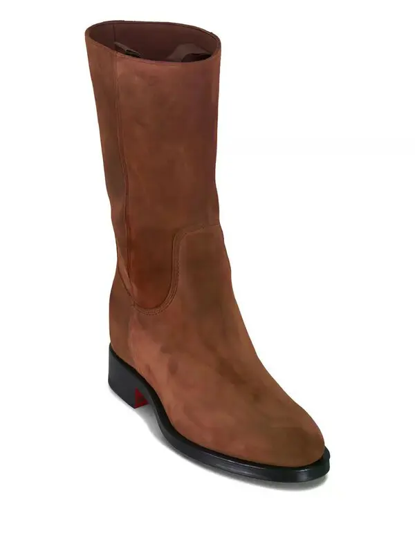 Santoni Heeled Boots - Brown