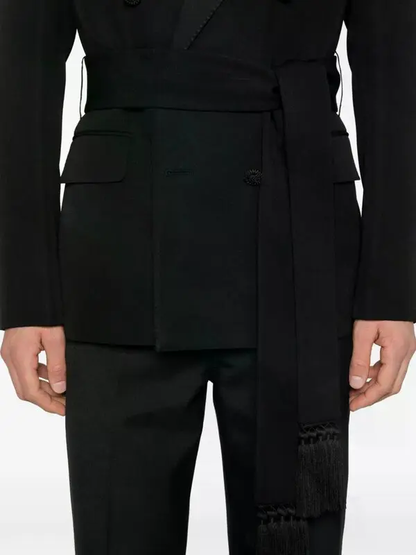 Valentino Garavani Double-breasted Tassel Blazer