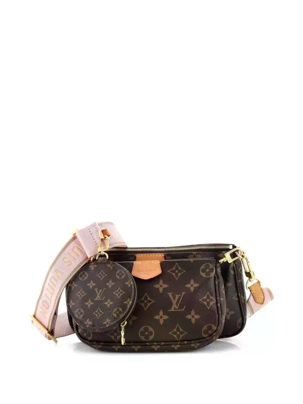 LOUIS VUITTON Multi Pochette Accessoires Monogram Canvas - Brown