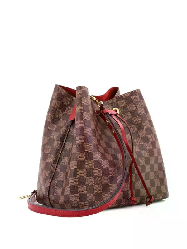 LOUIS VUITTON Néonoé Handbag Damier Leather Mm - Brown