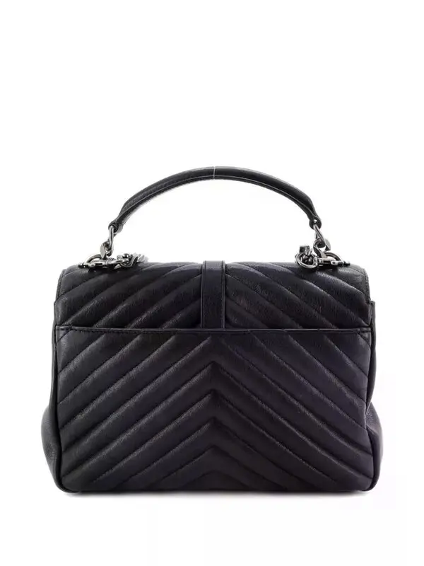 Saint Laurent Monogram College Medium Crossbody Bag - Black