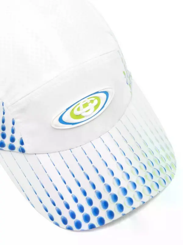 Casablanca Logo-appliqué Patterned Baseball Cap