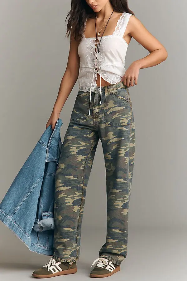RE/DONE Rewind High-rise Relaxed Jeans - Thunderstruck