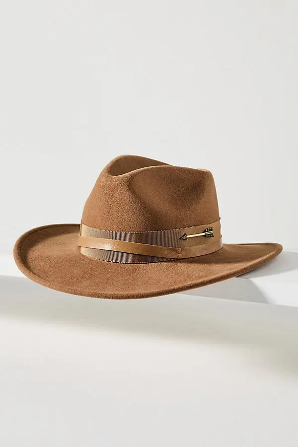Freya Maverick Wool Rancher Hat - Brown | Editorialist