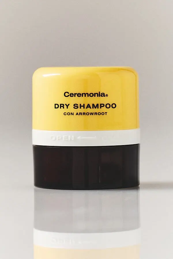 CEREMONIA Dry Shampoo Powder Pouf - Brown