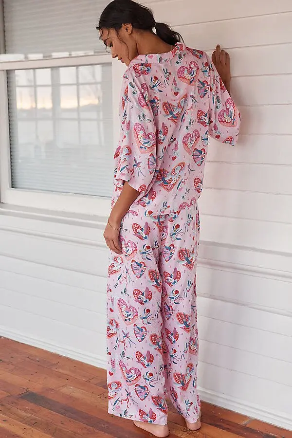 PRINTFRESH Swoong Sparrows Wildest Dreams Pajama Set