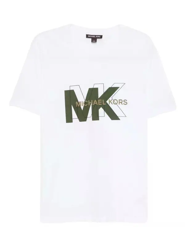 Michael Kors Logo-embossed T-shirt - White